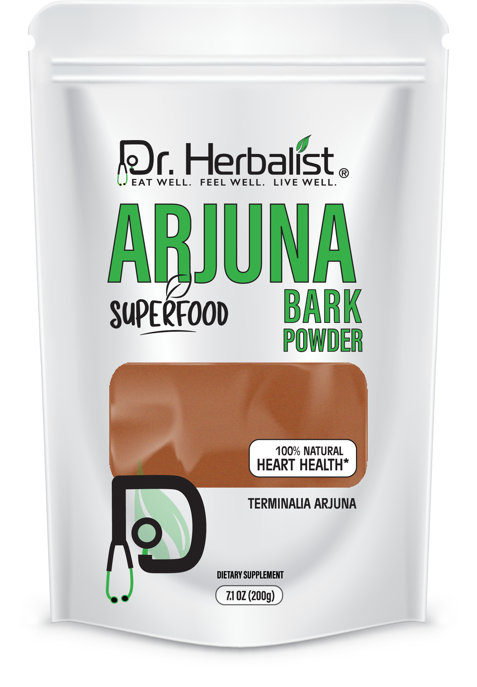 DR. HERBALIST Arjuna Powder 200g | TheShopTank