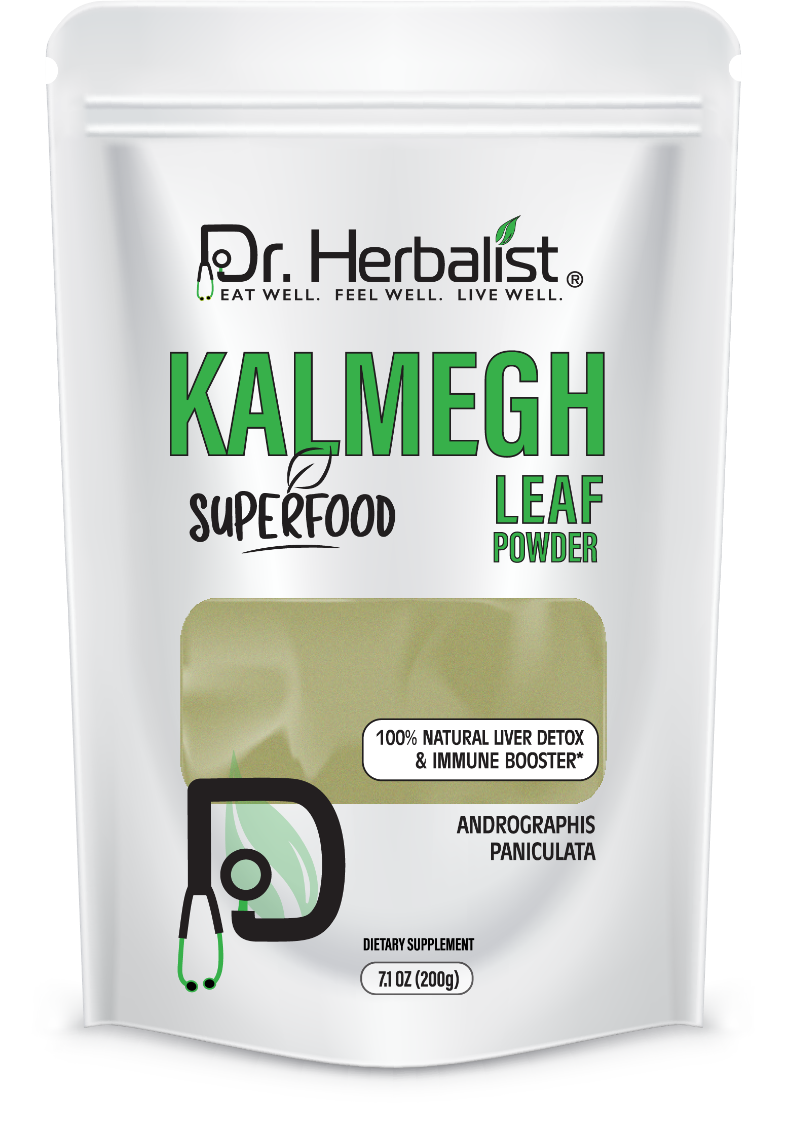 DR. HERBALIST Kalmegh Powder 200g | TheShopTank