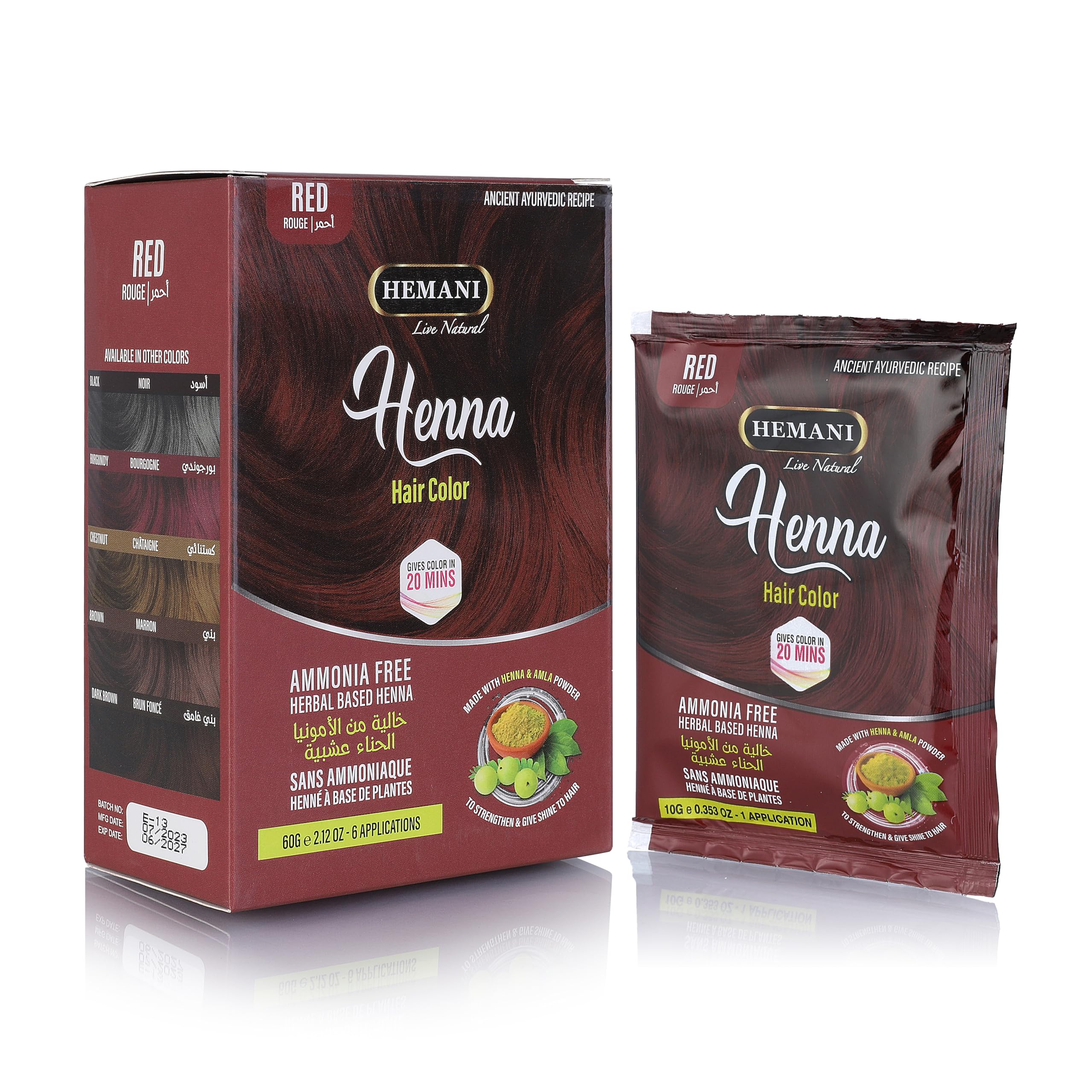 HEMANI Henna Red 60g