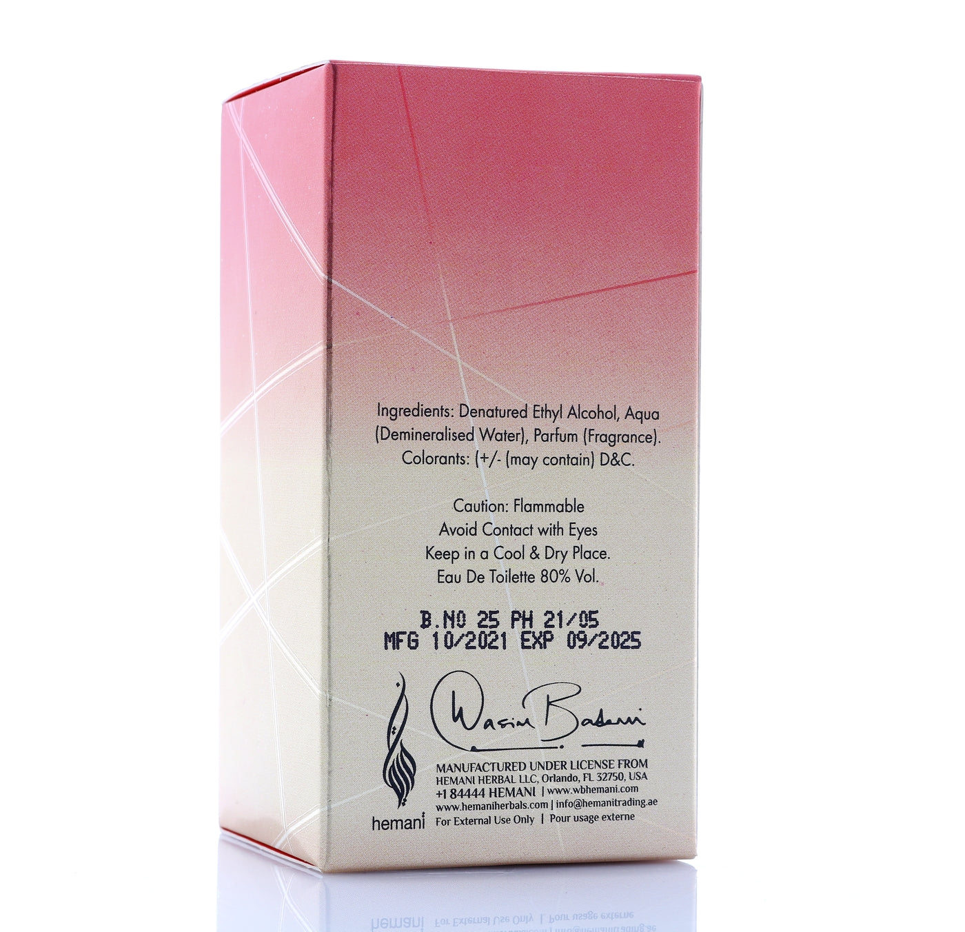 WB HEMANI Perfume Hella 25mL WB HEMANI Perfume Hella 25mL