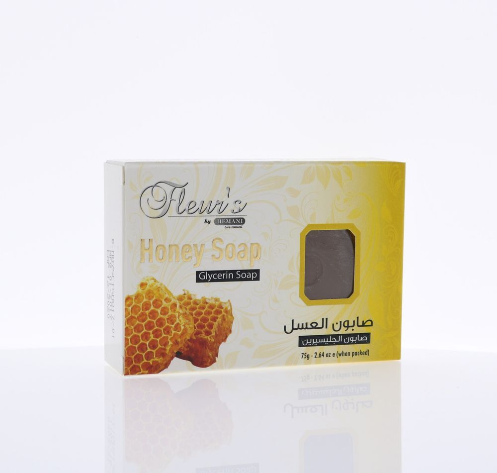 HEMANI Glycerin Transparent Soap Honey 75g | TheShopTank